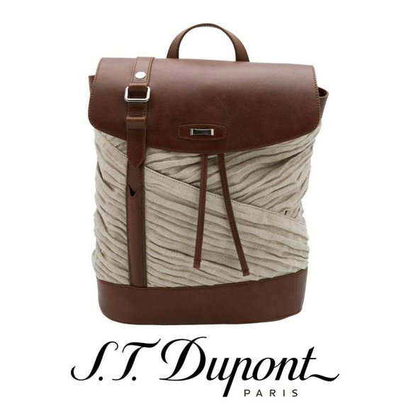 ST Dupont | Bags | St Dupont Rey Star Wars Beige Linen And Brown Calf ...